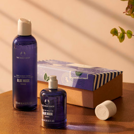 COSMETIC SET THE BODY SHOP BLUE MUSK COLLECTION