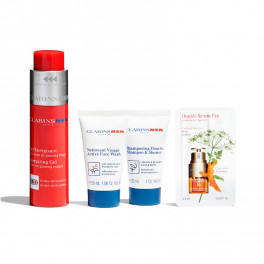 SET COSMéTIQUE CLARINS MEN COFFRET CLARINS MEN GEL ENERGISANT