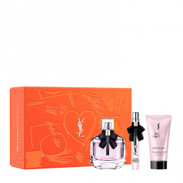 CONJUNTO PERFUME FEMININO YVES SAINT LAURENT COFFRET MON PARIS