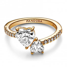 Anillo Corazón Doble Brillante Timeless 161198C01 de Pandora - Sabina