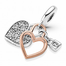 Charm Colgante Doble Candado Corazón 780087C01 - Pandora - Sabina