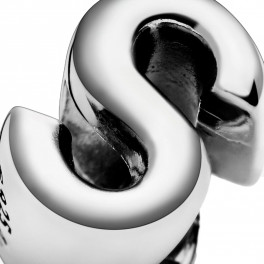 Sterling silver charm Letter S 797473 - Sabina