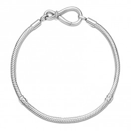 Infinity Knot Snake Chain Bracelet 590792C00 - Sabina