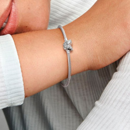 Pandora Moments Bracelet Snake Chain Butterfly Clasp 590782C01 - Sabina
