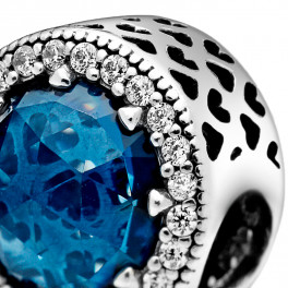 Charm Corazones Brillantes Azul Luz de Luna 791725NMB - Pandora - Sabina