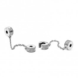 Pandora Logo Safety Chain 792057CZ-5 - Sabina
