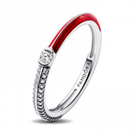 戒指 PANDORA PANDORA RED AND PAVé DUAL RING ME 192528C01