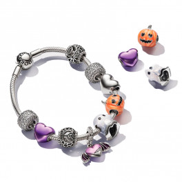 CHARMS PANDORA GLOW IN THE DARK BOO GHOST CHARM 793404C01