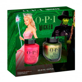 Duo Pack OPI x Wicked Holiday 2024 Elphaba and Glinda nail polishes ...