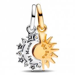 Sun and Moon Split Pendant Charm 763585C01 - Sabina