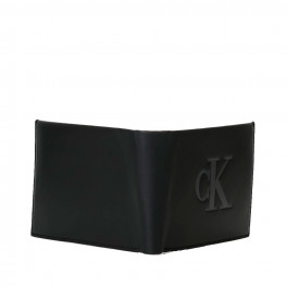 Ck Cartera K50K509869 Bds Monogram Soft Bifold W/coin Xl Black