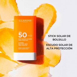 Stick Solaire Invisible Protector Solar Stick SPF 50 - Clarins - Sabina