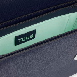BAGS, TOILETRY BAGS AND SUITCASES FOR WOMEN TOUS TOUS NAVY BLUE BRENDA ...